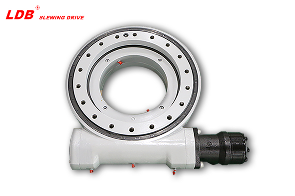 The structure and function of the slewing drive of the truck-mounted ...